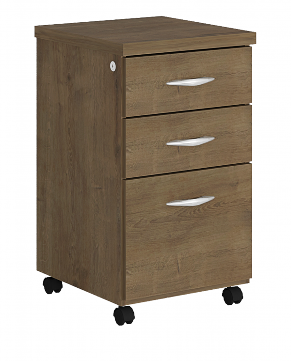 Gaveteiro Volante 2 Gavetas + 1 P/Pasta suspensa